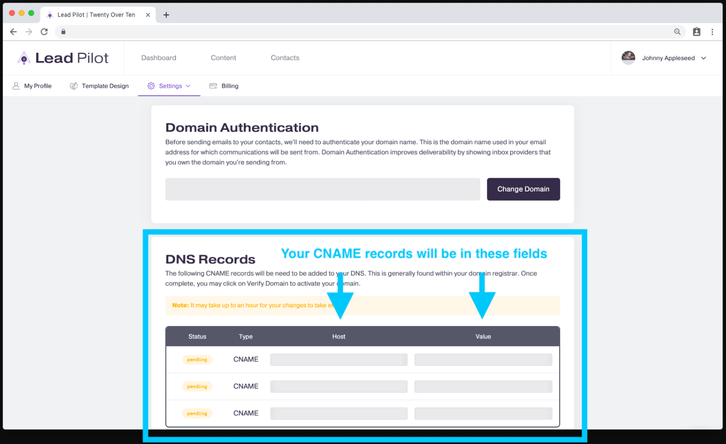 Add CNAME Records to Network Solutions