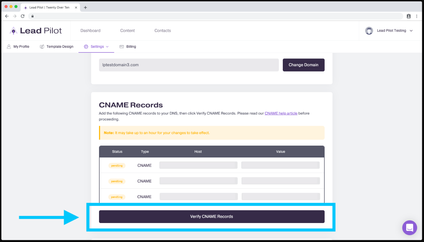 Add CNAME Records to Network Solutions