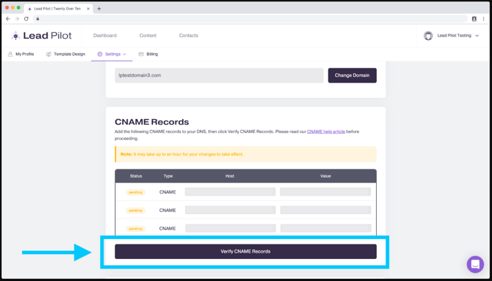 Add CNAME Records to Network Solutions